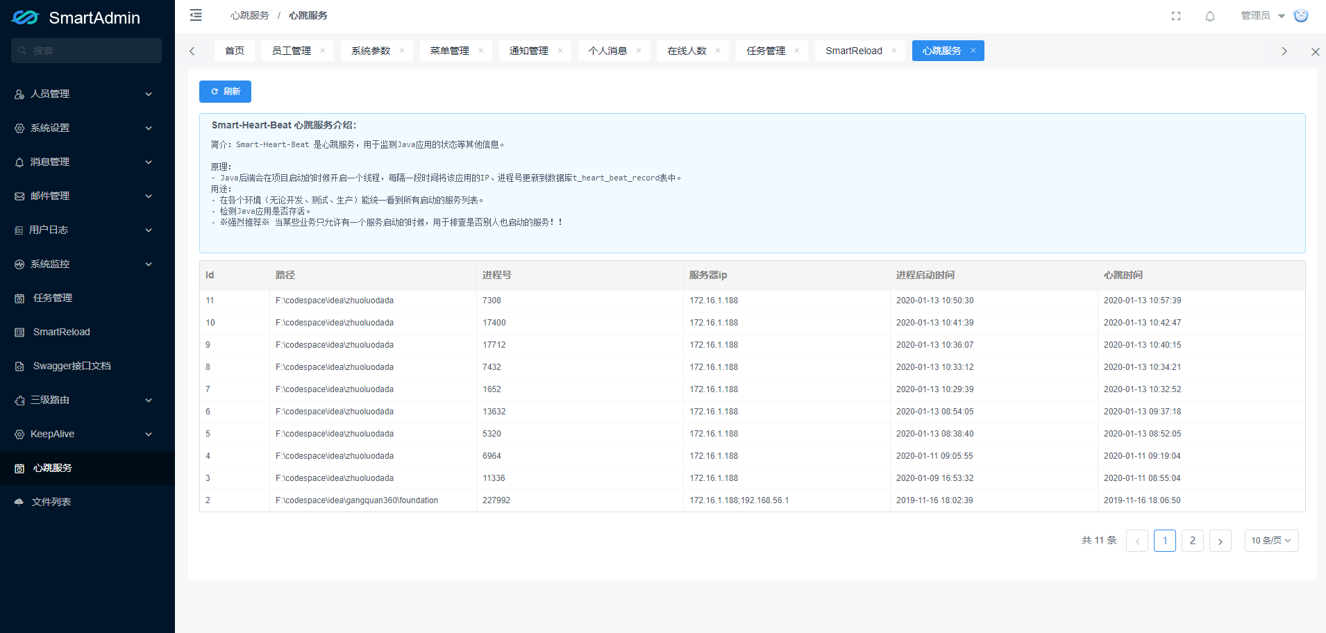 【开源项目】二、Smart Admin 通用型中后台解决方案_smartadmin-CSDN博客