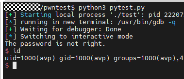 pwntools使用初探——简单栈溢出的利用_pwntools计算溢出点-CSDN博客