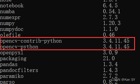 【Opencv】Anaconda下安装opencv-python和opencv-contrib-python，提示无user的出错记录_conda安装opencv-contrib-CSDN博客