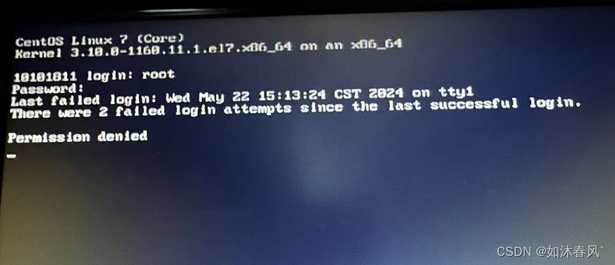 记录一个罕见问题，root用户在本地登录及SSH连接均遭遇permission denied的问题排查经过_failed login session from tty1 for root ...