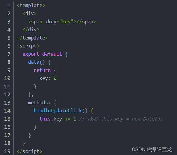 Vue组件强制刷新（重新渲染）vue强制重新渲染页面 Csdn博客