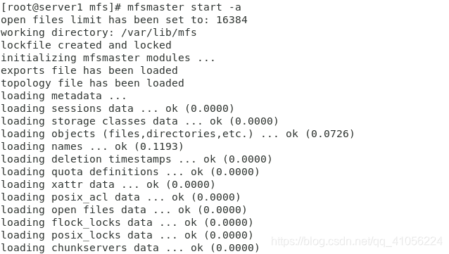 MFS中的两个问题（异常退出，数据回滚）_mfsmaster start -a-CSDN博客