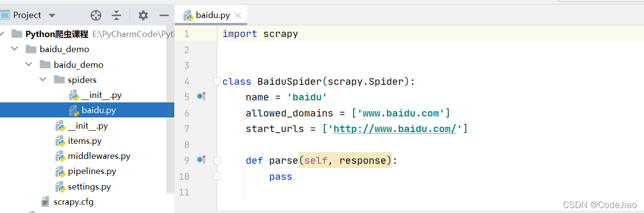 Python爬虫 scrapy -- scrapy 日志信息和日志等级、scrapy shell的使用、scrapy post请求-CSDN博客