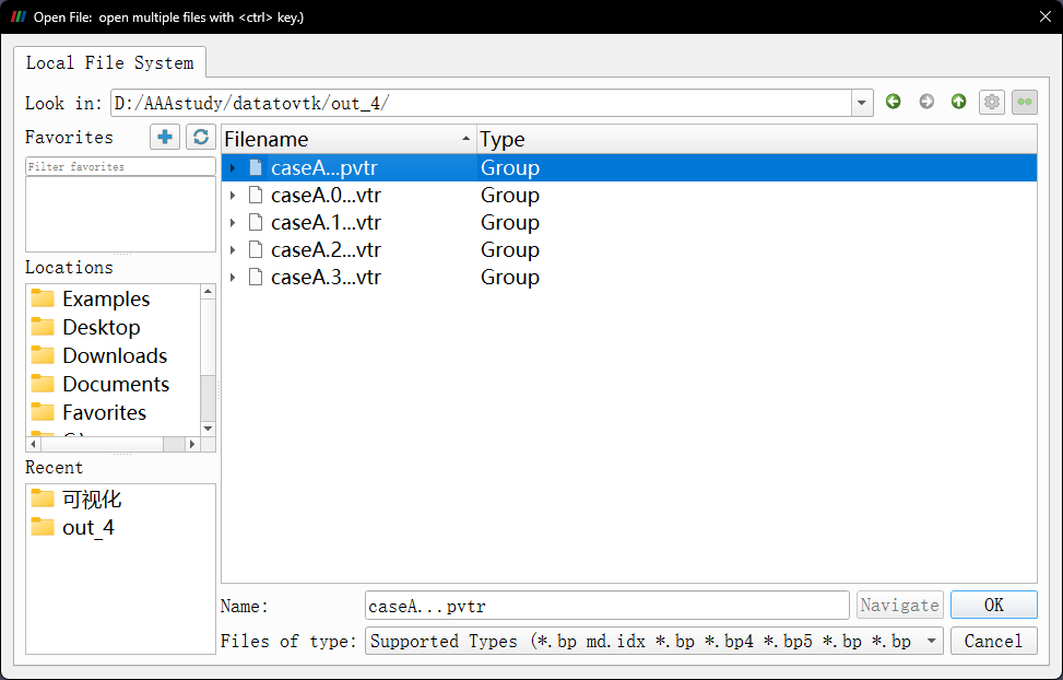 Paraview可视化CItcomCU输出结果_paraview输出温度场和流动场数据-CSDN博客