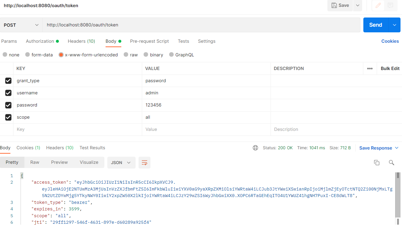 spring-security-oauth2集成jwt_org.springframework.security.oauth2.provider.token-CSDN博客