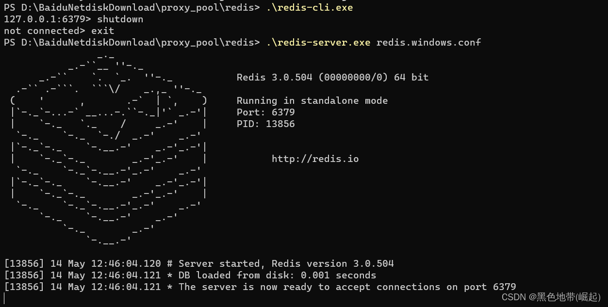 【proxy_pool搭建问题】多版本python、依赖Redis启动失败、No module named ‘click‘、proxyPool启动报错_modulenotfounderror ...