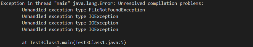Java报错：Unresolved compilation problem 解决原因_exception in thread "main" java.lang.error: unreso-CSDN博客