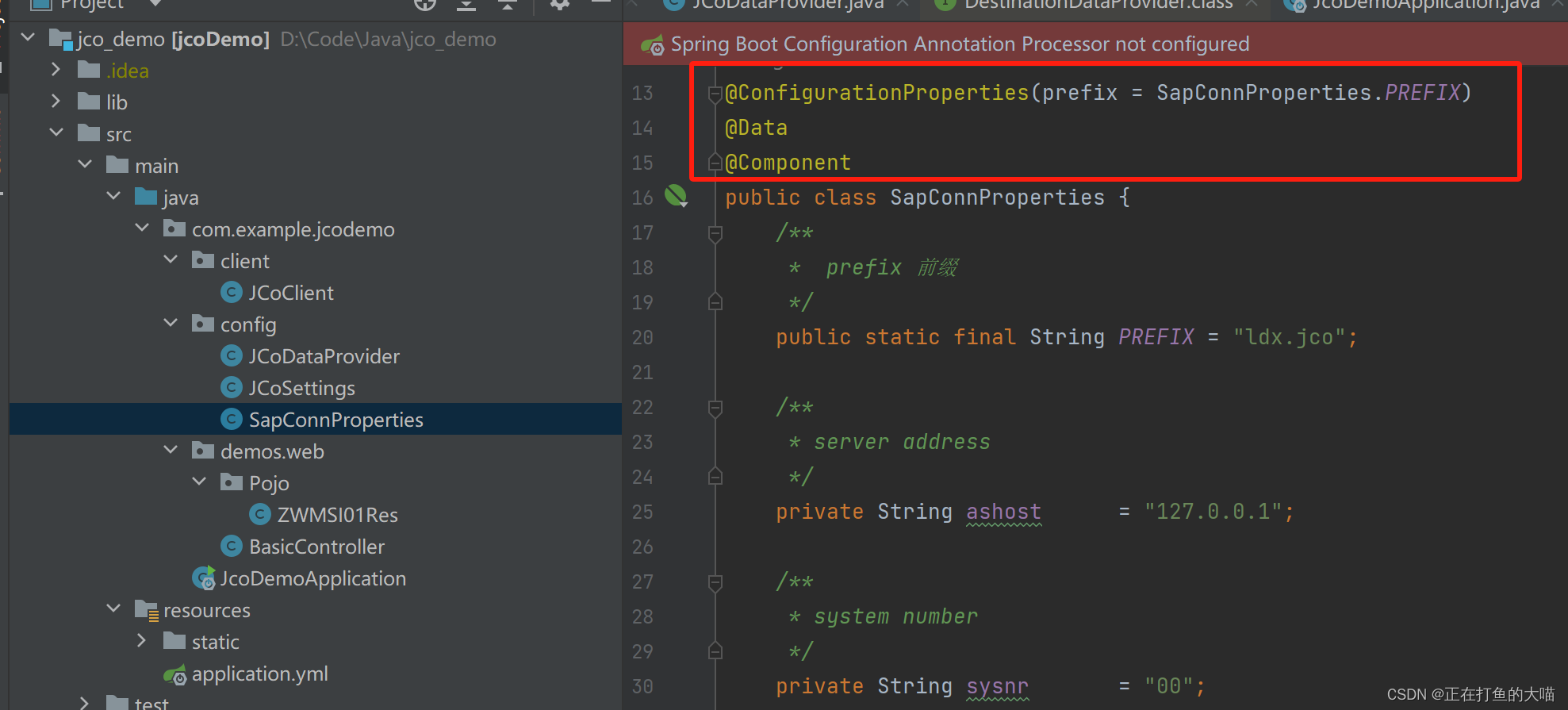 Java使用Jco连接SAP操作详解_sap jco-CSDN博客