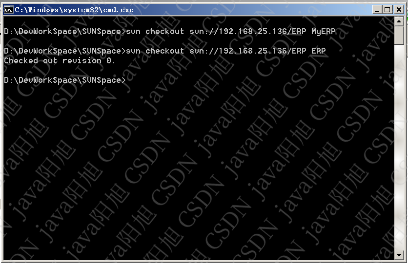 03.SVN入门笔记——使用命令行模式访问 SVN 服务器_svn checkout-CSDN博客