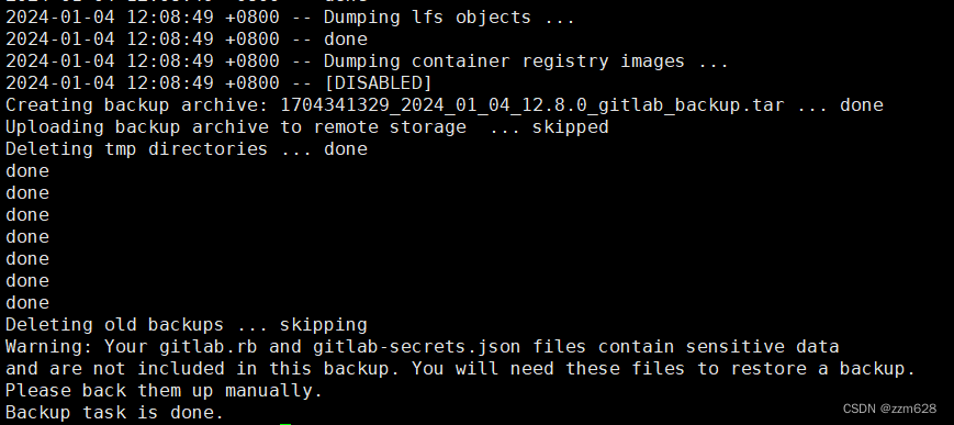 基于gitlab 12.8.0版本的完整镜像过程_gitlab镜像包-CSDN博客