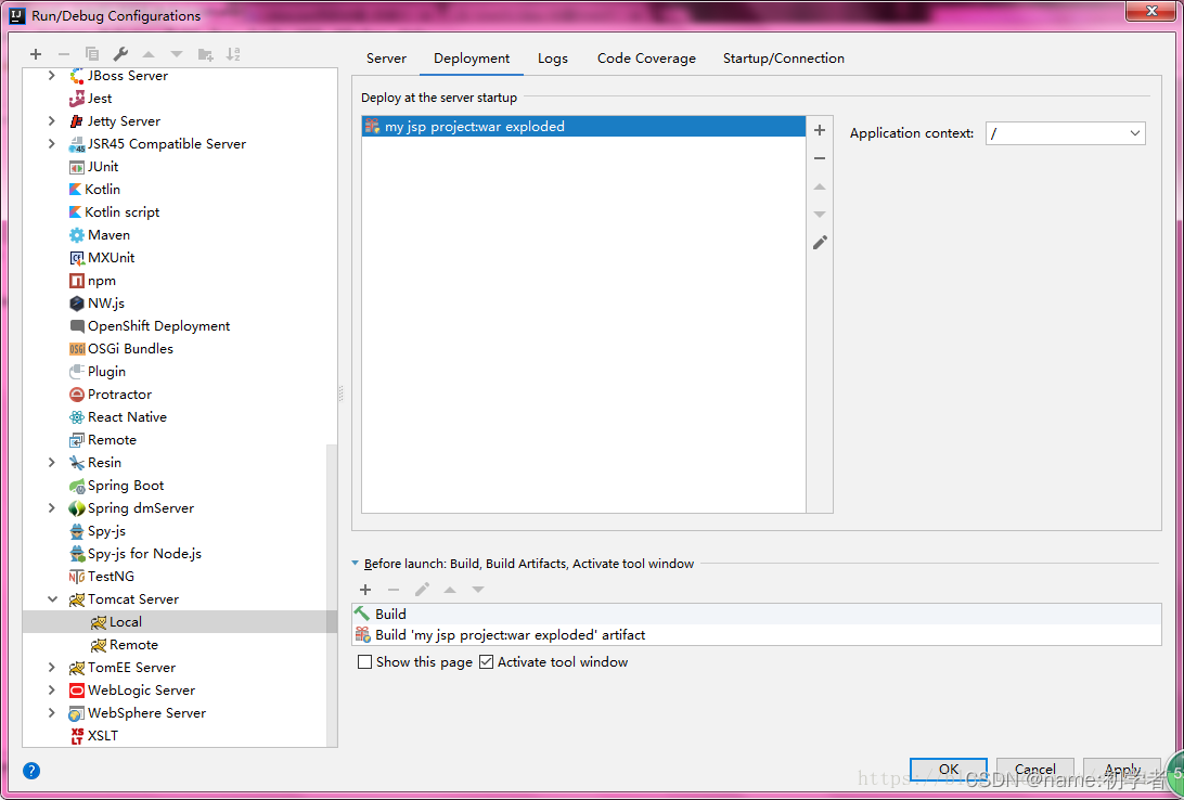 手把手在idea创建jsp环境_idea jsp-CSDN博客