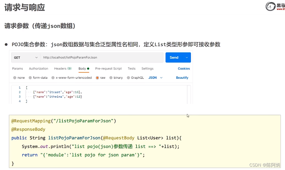 （SpringMVC）Json数据传递_sprngmvc 如何传json-CSDN博客