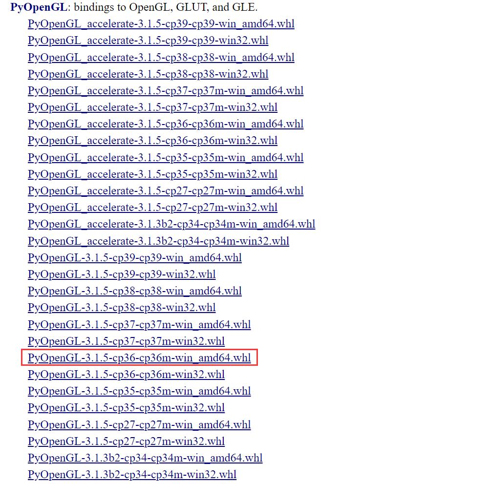 Windows环境下在Pycharm中使用OpenGL_python无法调用opengl-CSDN博客