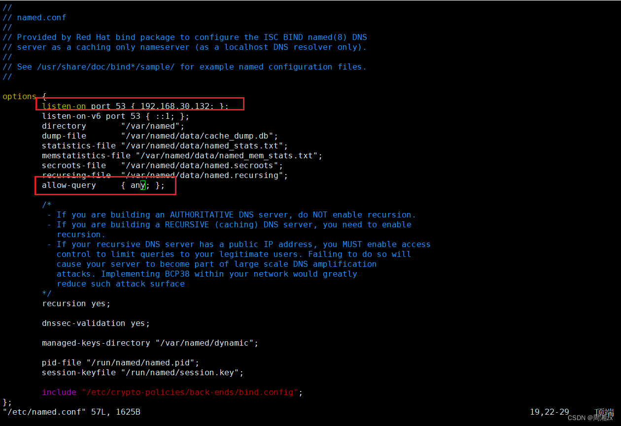 RHCE 搭建DNS域名解析服务器_berkeley internet name domain-CSDN博客