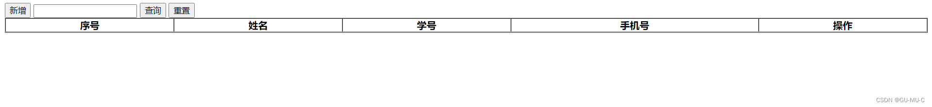 用vue做简单的表格增删改查vue建表实现增删改查 Csdn博客