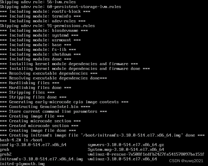 error: file ‘/initramfs-3.10.0-514.el7.x86_64.img‘ not foud_file initramfs not found-CSDN博客