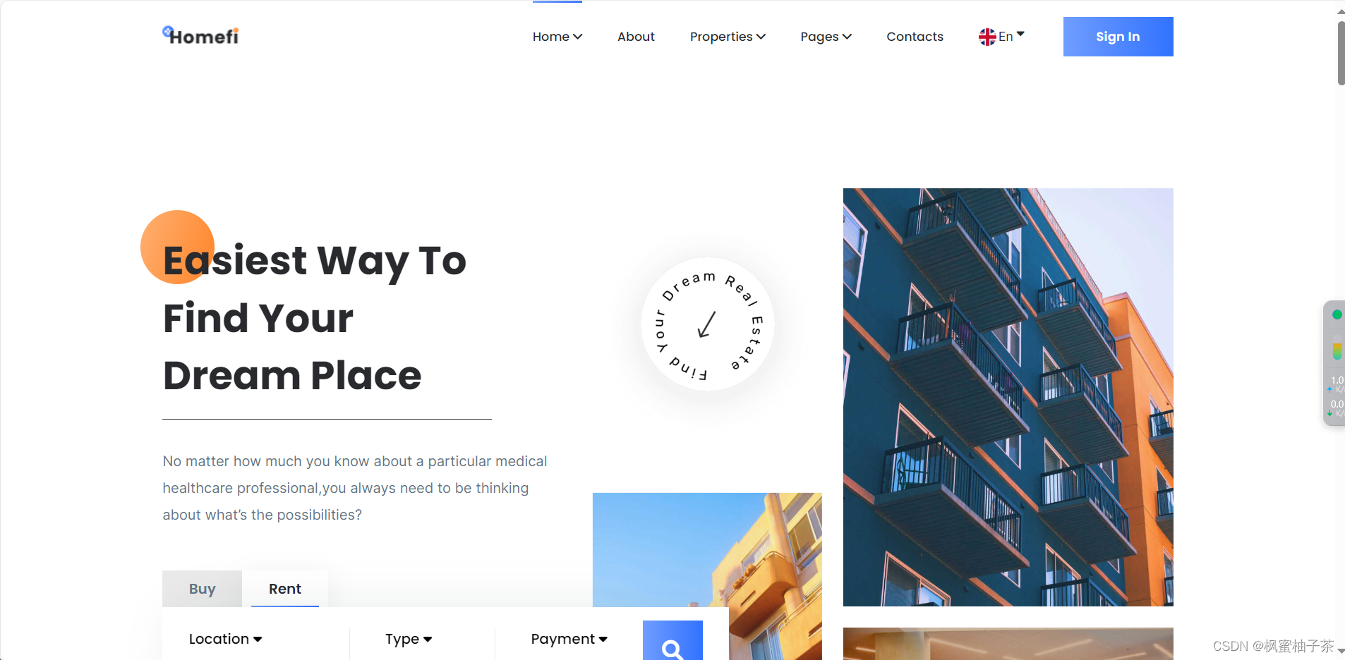 【前端素材】bootstrap5实现房产信息网HomeFi平台（附源码）_bootstrap5网站源码-CSDN博客