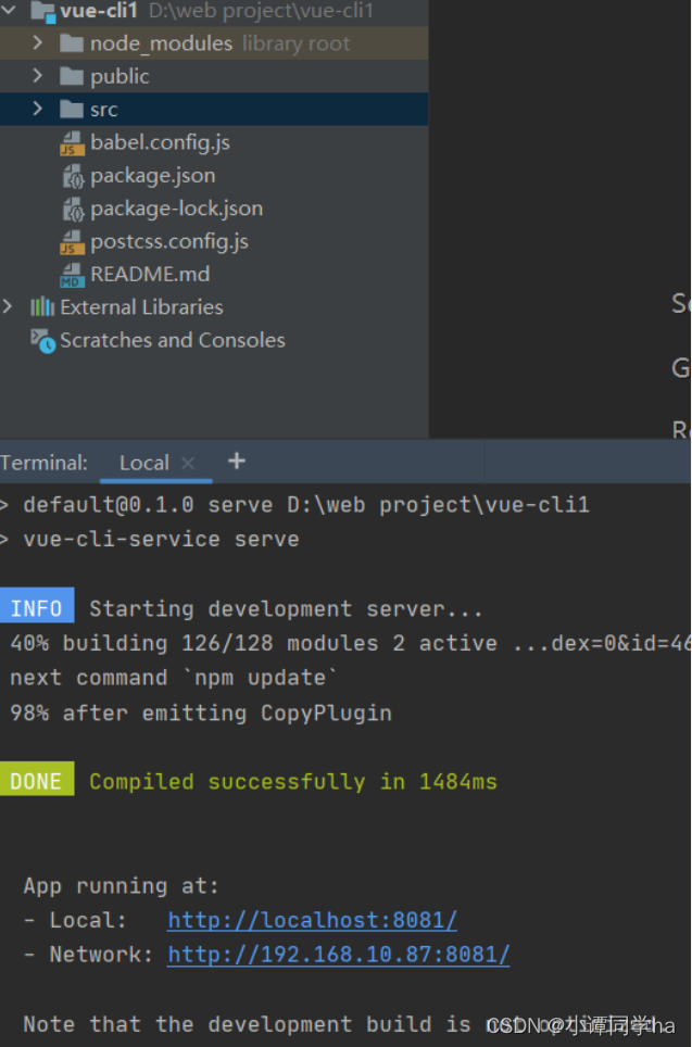 vue-cli环境搭建流程【node.js运行环境、组件路由、ElementUI】_部署vue-cli项目-CSDN博客