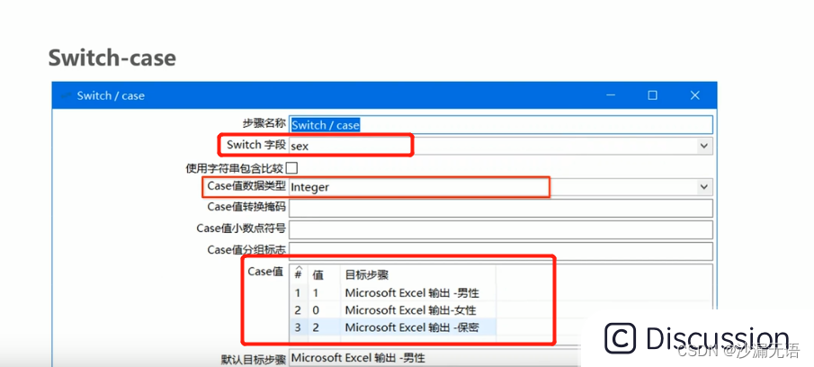 switch-case语句——kettle开发17_kettle switch-CSDN博客