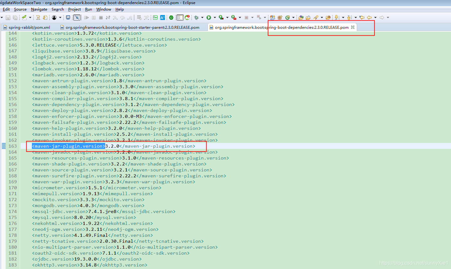 通过eclipse创建springboot项目，pom.xml第一行报红_eclipse导入springboot文件pom文件爆红-CSDN博客