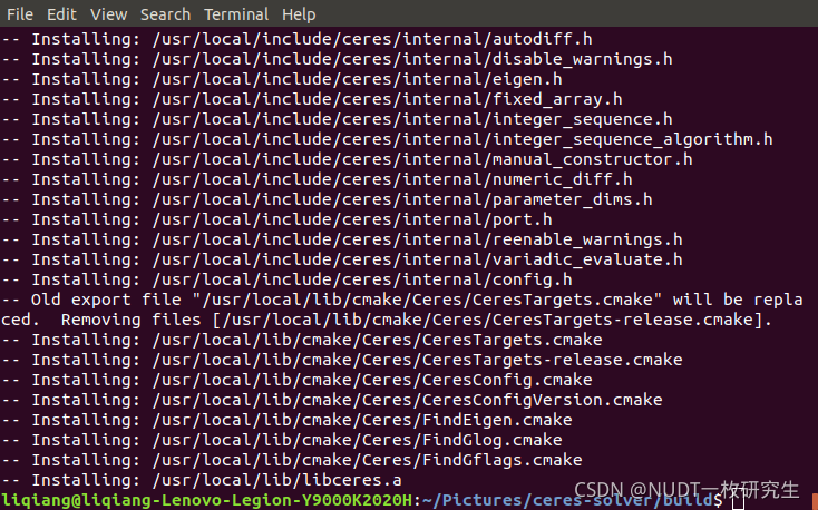 Ubuntu18.04安装Ceres和g2o库_unbantu18.04安装ceres g2o安-CSDN博客