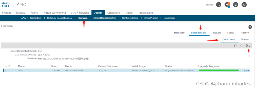 【思科ACI】APIC手动安装及升级_cisco apic shengji-CSDN博客