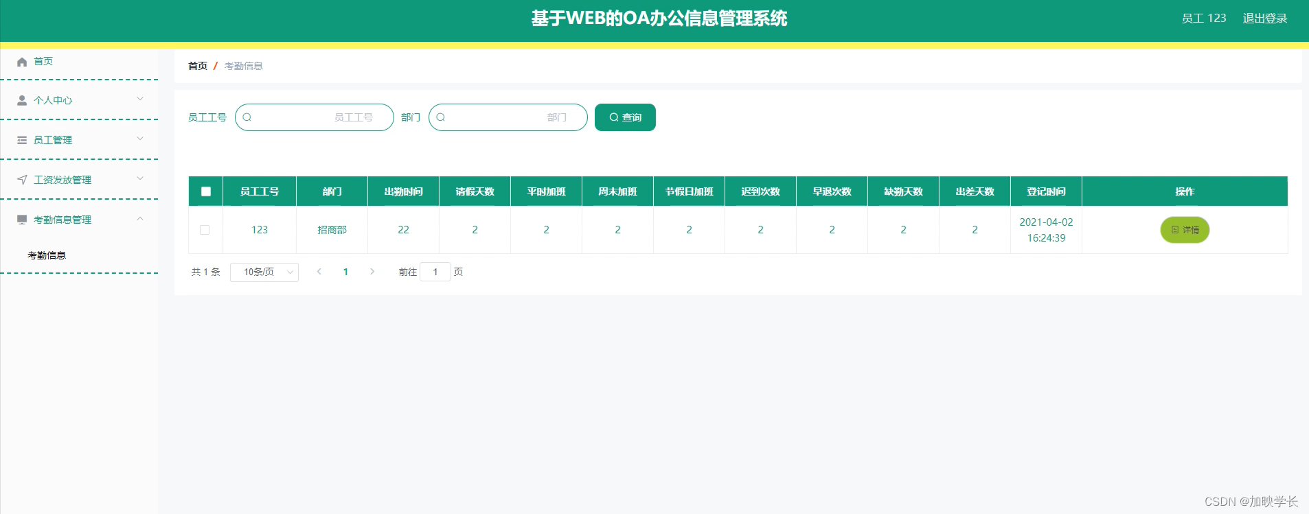 Java计算机毕业设计weboa办公信息管理系统(附源码、数据库)oa管理系统数据库构建方案 Csdn博客