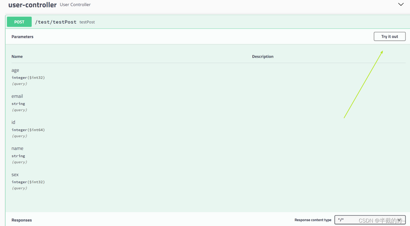 SpringBoot（八）整合swagger_swagger接入-CSDN博客