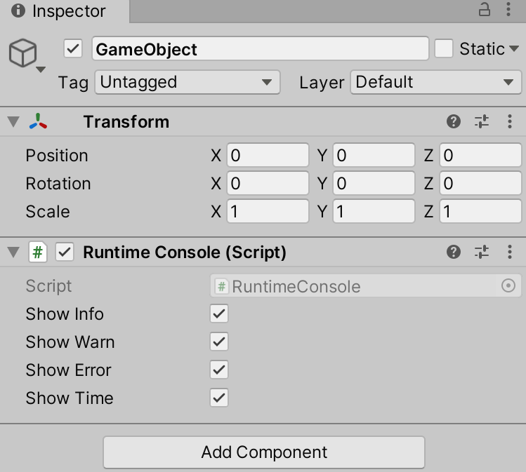 Unity SKFramework框架（二十二）、Runtime Console 运行时调试工具_unity skframework 下载-CSDN博客