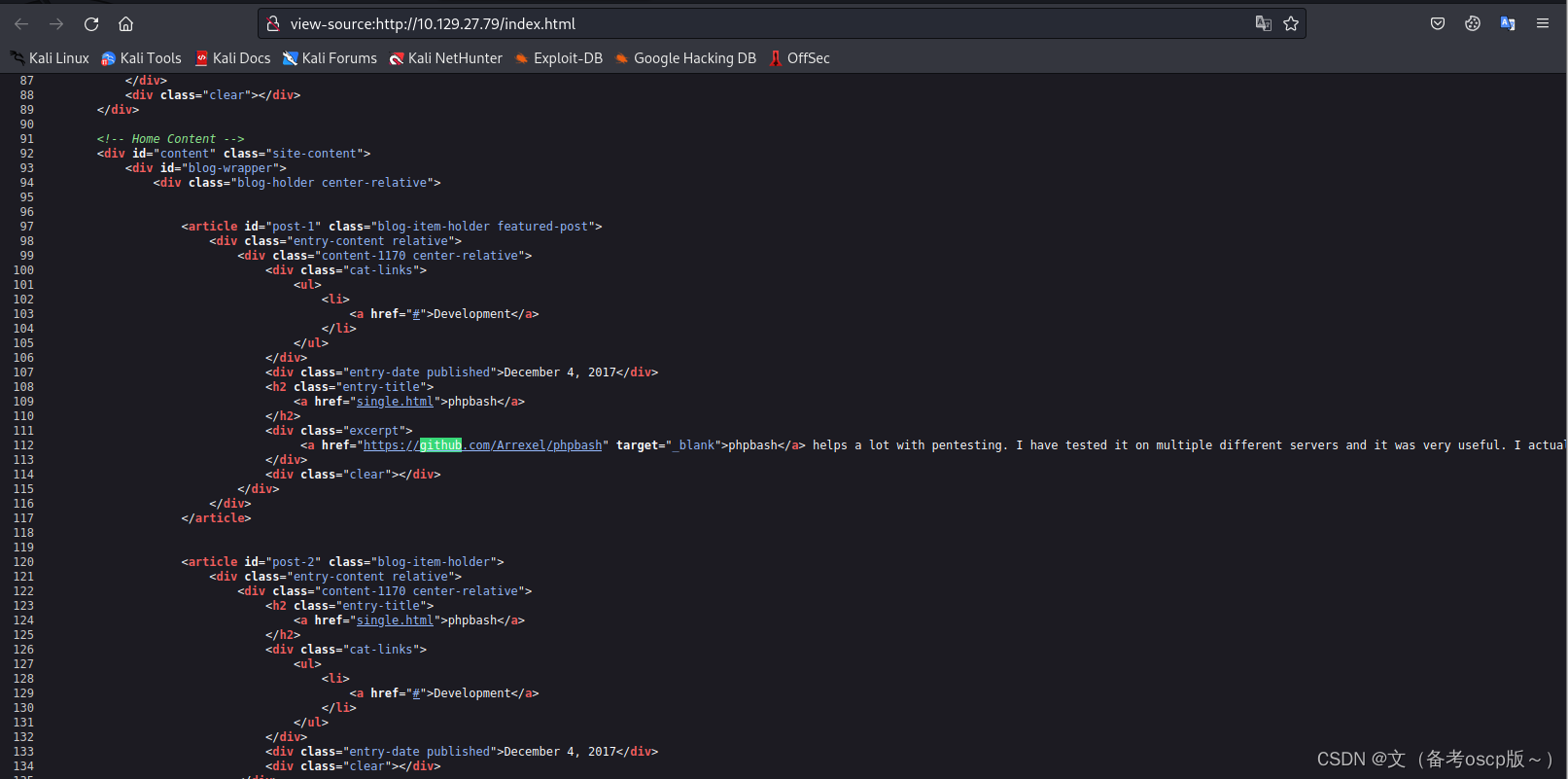 HTB打靶日记：Bashed_bashed htb-CSDN博客