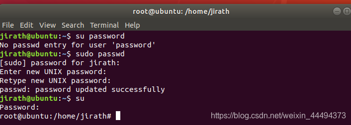 Ubuntu开启su|切换管理员身份_ubuntu su开启-CSDN博客