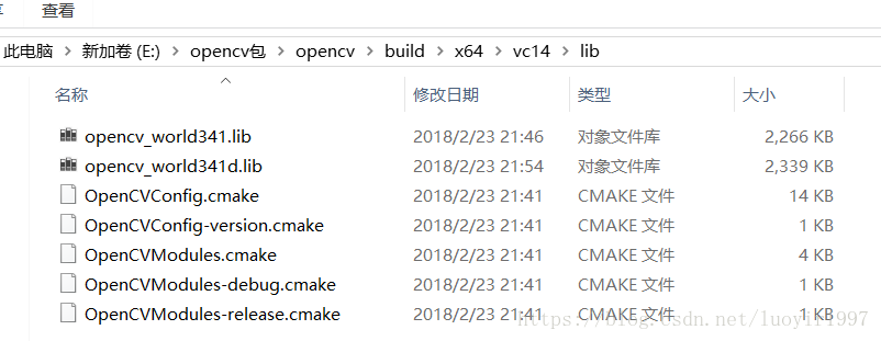 OPECV +VS2017环境配置_c++ opecv freetype.hpp-CSDN博客