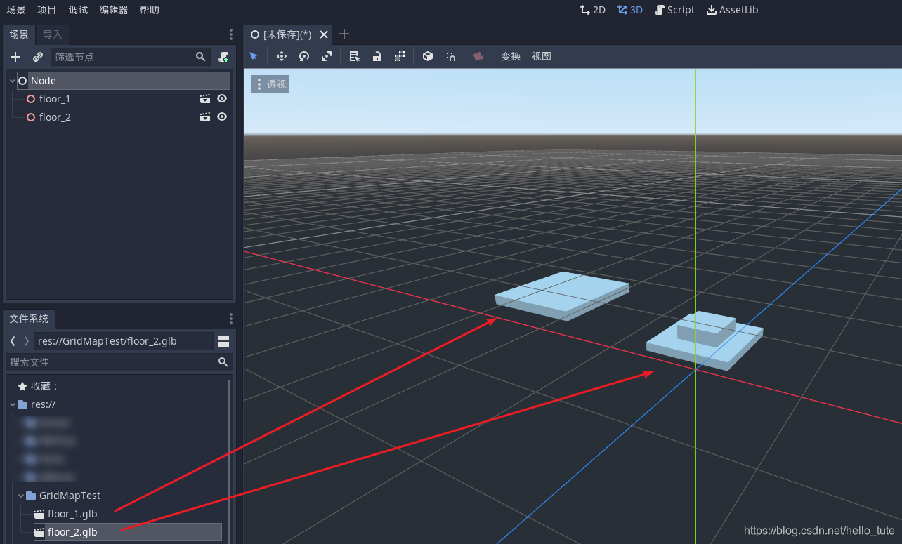 Godot Engine：使用GridMap创建三维TileMap_godot gridmap-CSDN博客