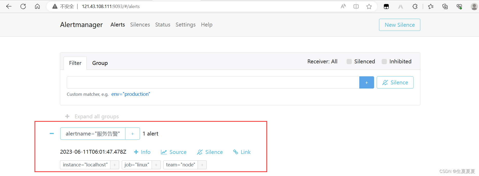docker部署prometheus+grafana+alertmanager+dingtalk实现钉钉告警_部署 prometheus 监控,使钉钉告警-CSDN博客