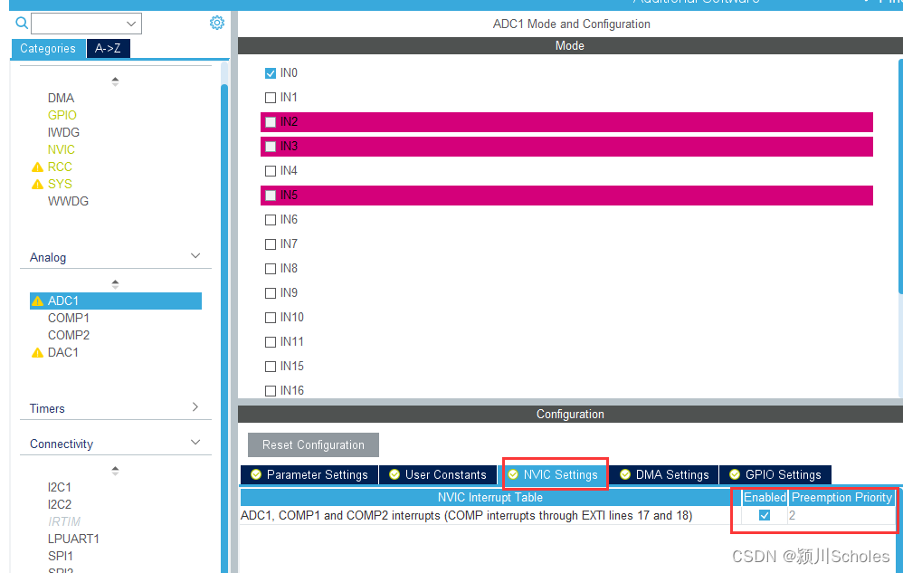 ADC采集电位器电压，生成PWM--STM32Cube配置RCC_adc电压采集控制pwm程序-CSDN博客