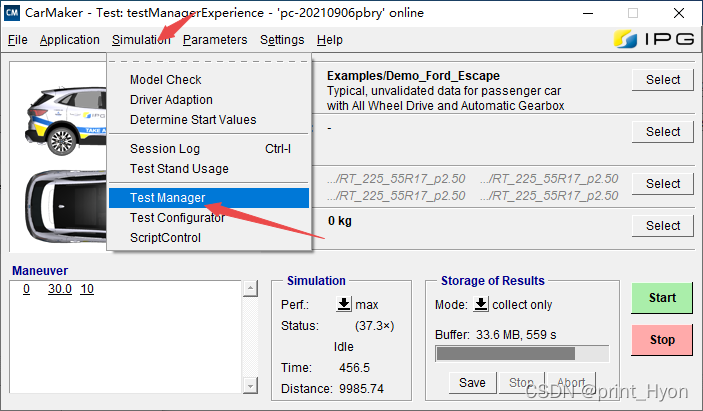 【CarMaker学习笔记】TestManager自动测试实验_carmaker testmanager-CSDN博客