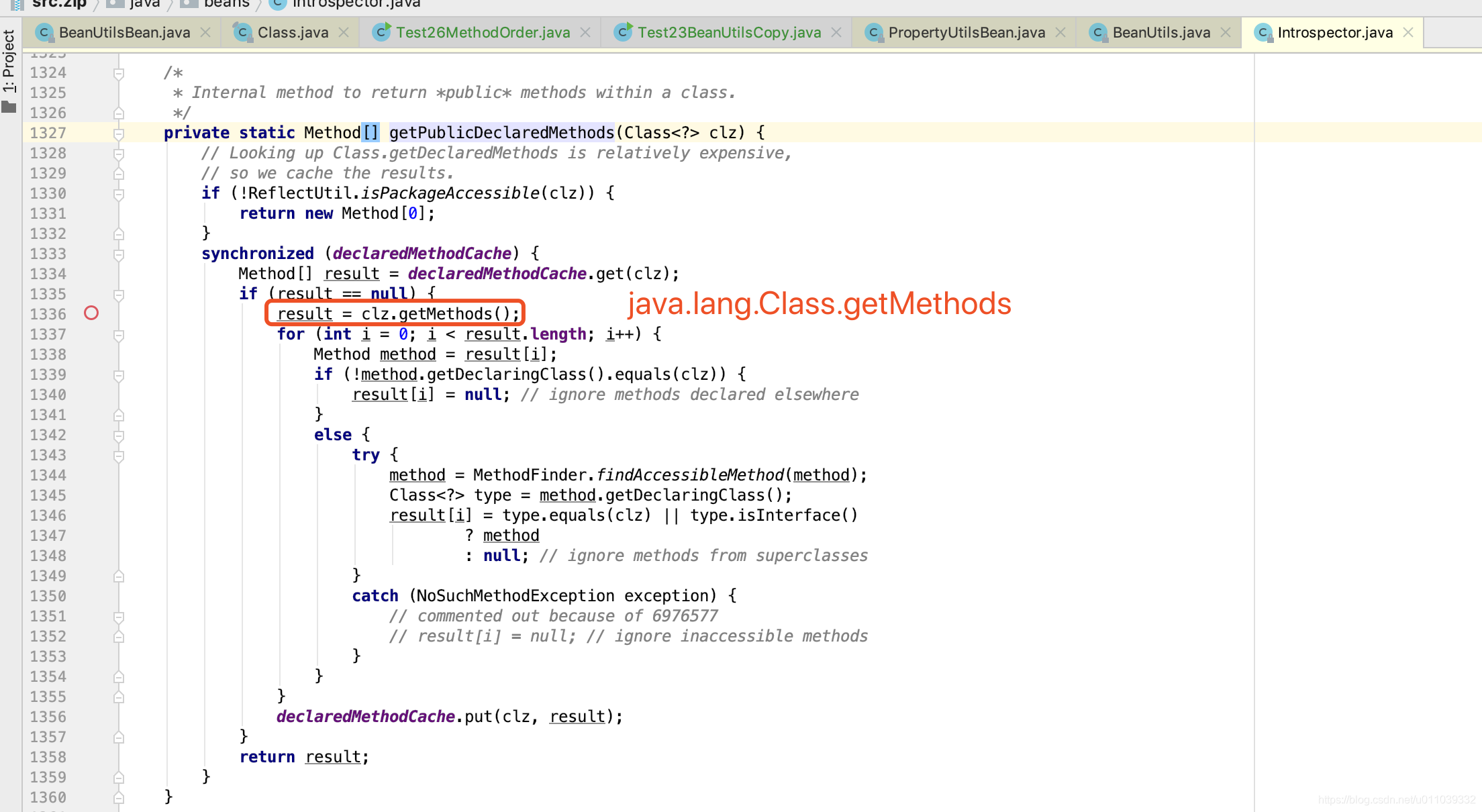 61 关于Class.getMethods获取到的方法的顺序_class getmethod-CSDN博客