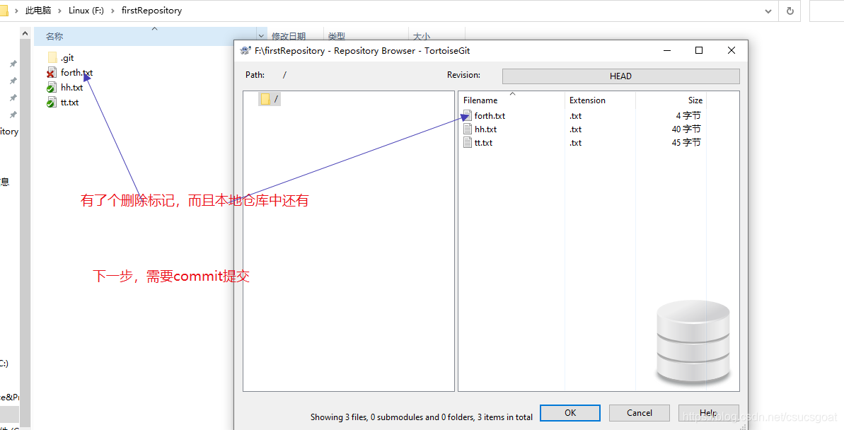 Git使用方法：创建本地仓库；创建文件并添加到本地仓库；修改文件内容并提交；删除文件并提交；git Gui Here如何添加新的文件 Csdn博客