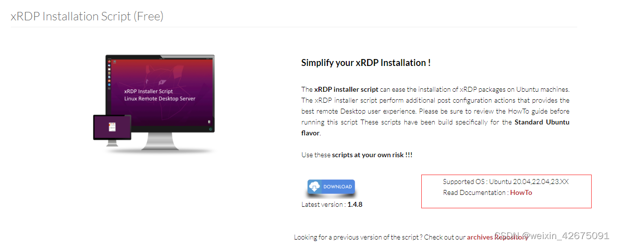 ubuntu 18.04 使用xrdp_xrdp 蓝屏-CSDN博客
