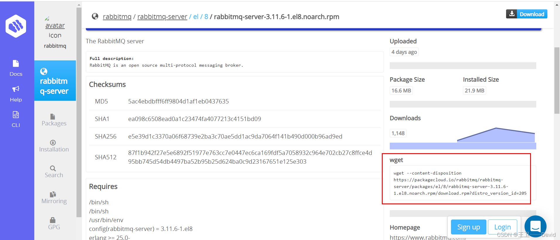 CentOS Stream 9下RabbitMQ安装教程（最新RabbitMQ安装教程）_centos9安装rabbitmq-CSDN博客