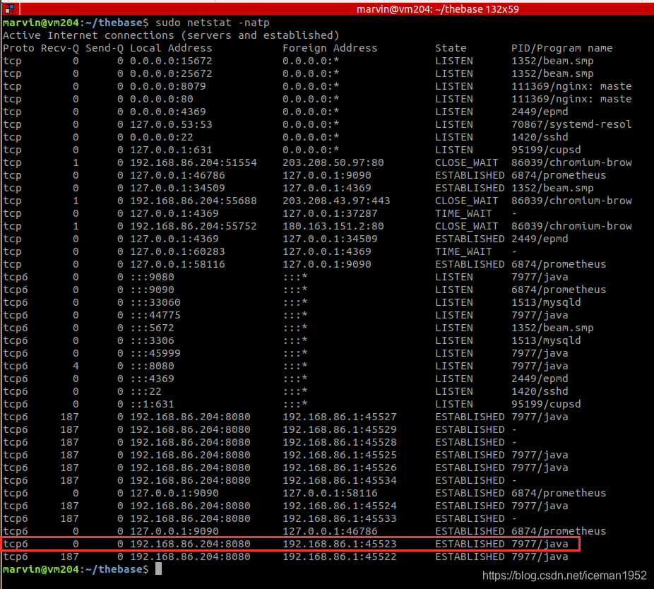 netstat输出中Established时Recv-Q的含义_recv-q堆积 established-CSDN博客