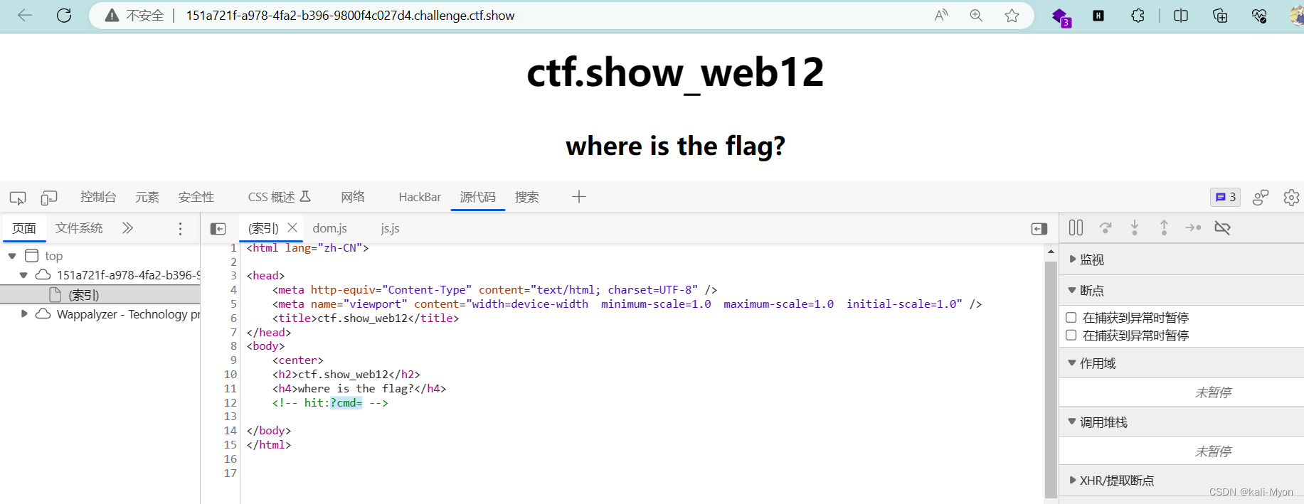 ctfshow-web12（glob绕过）_ctfshow web12-CSDN博客