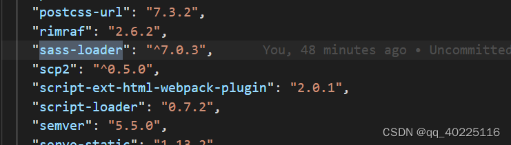 Error:‘sass-loader‘ requieres ‘node-sass‘ ＞=4.Please insrall a ...