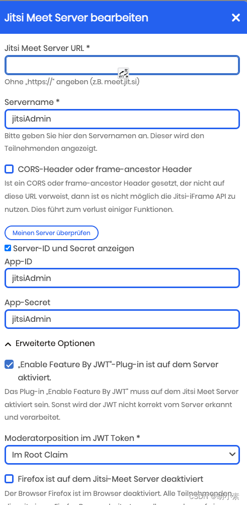 jitsi-admin和jitsi meet配置_jitsi-keycloak-CSDN博客