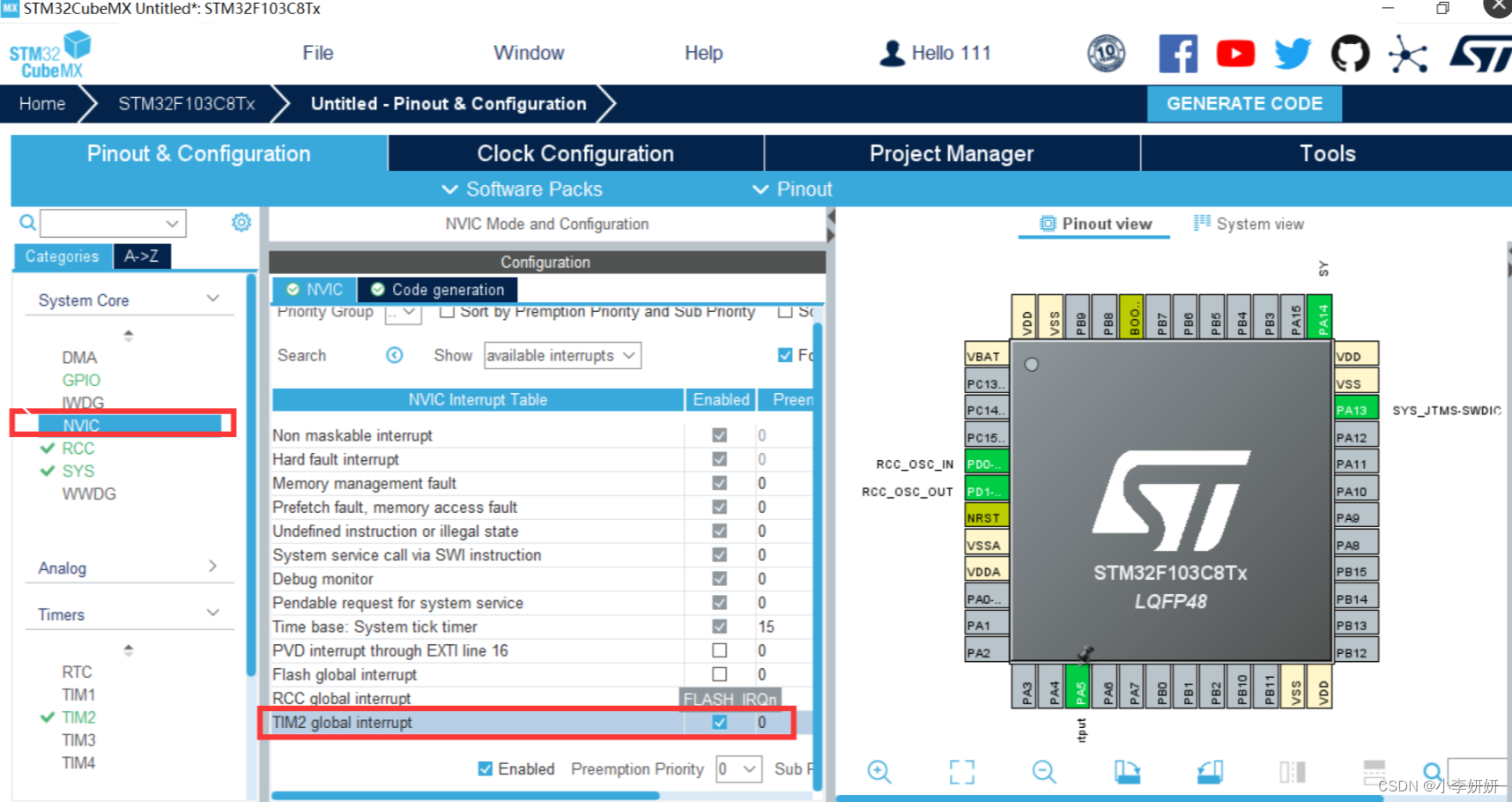 STM32定时器驱动LED周期闪烁与PWM应用教程-CSDN博客