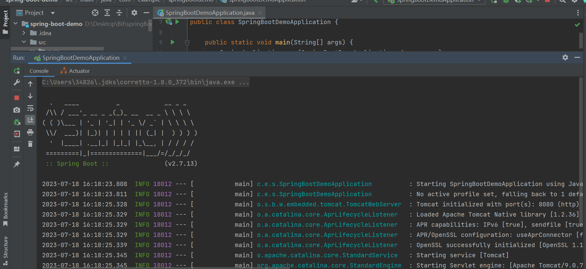 【SpringBoot】SpringBoot的创建和运行_spring boot创建运行-CSDN博客