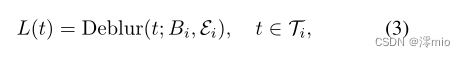 深度学习论文分享（九）Unifying Motion Deblurring and Frame Interpolation with Events-CSDN博客