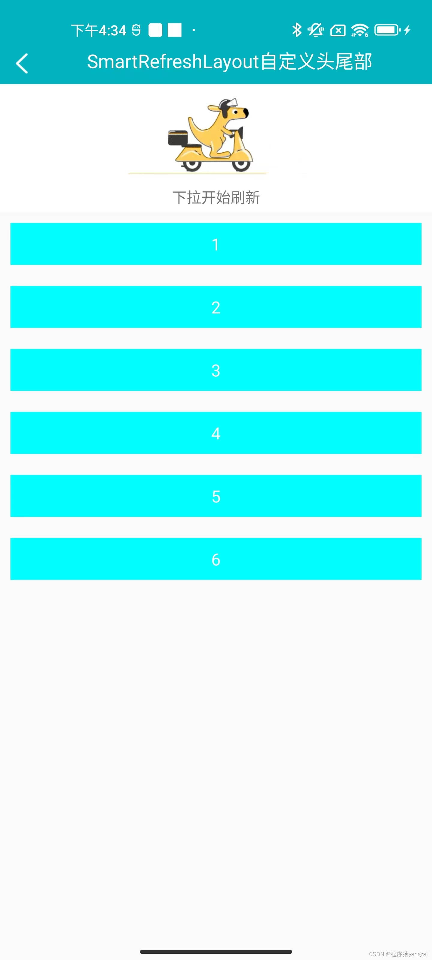 非常简单的自定义SmartRefreshLayout上拉加载下拉刷新的头部和尾部_smartrefreshlayouts下滑加载-CSDN博客