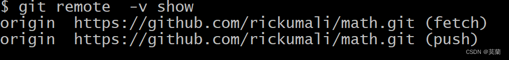 Git从入门到熟练第十一讲 git remote_git ls-remote-CSDN博客