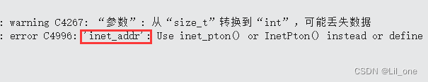 Visual Studio 2022 配置 ws2_32.lib socket编程 以及error C4996: ‘inet_addr‘ 报错处理_vs studio使用socket编程-CSDN博客